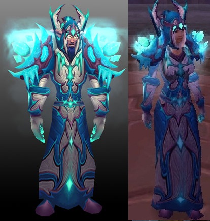 WoW Girl ~ [Transmog] O extinto tier 3 de Naxxramas