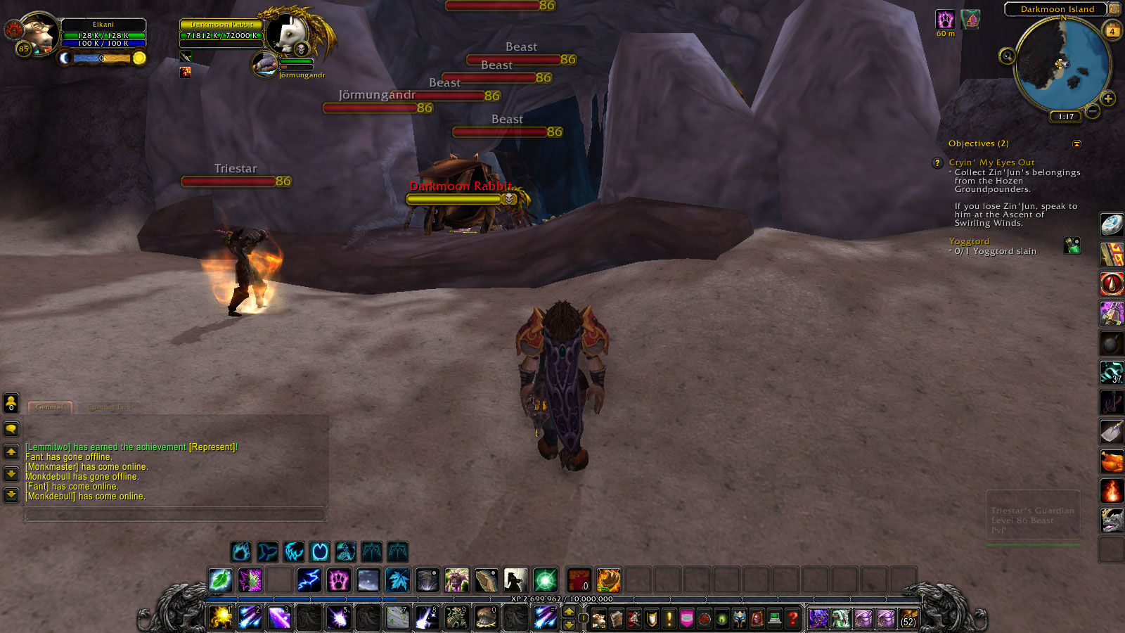 WoW Girl ~ Mists of Pandaria: Darkmoon Rabbit