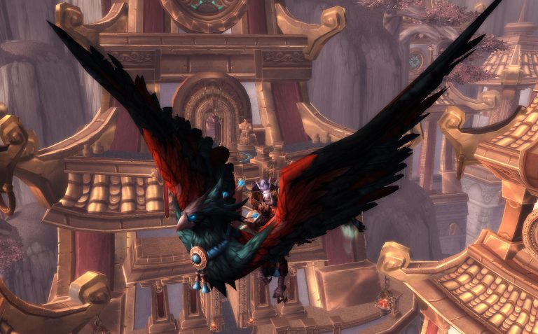 WoW Girl ~ Fênix Pandarênica Carmesim