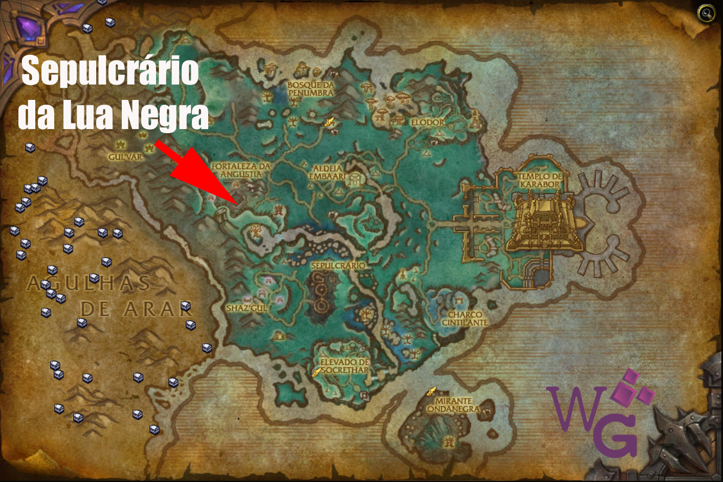 Mascote da Sentinela - PNJ - World of Warcraft