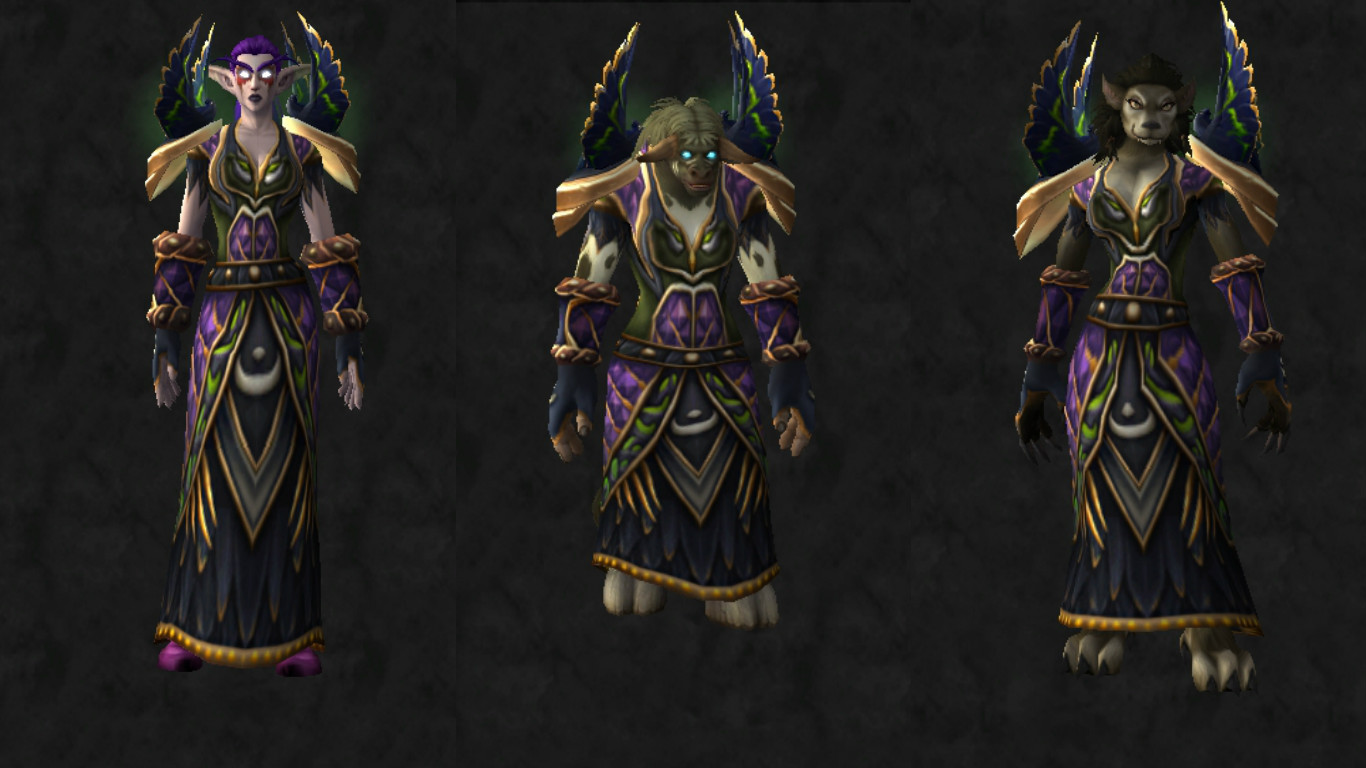 WoW Girl ~ [Transmog] O guia definitivo do Druida moderno – parte 1