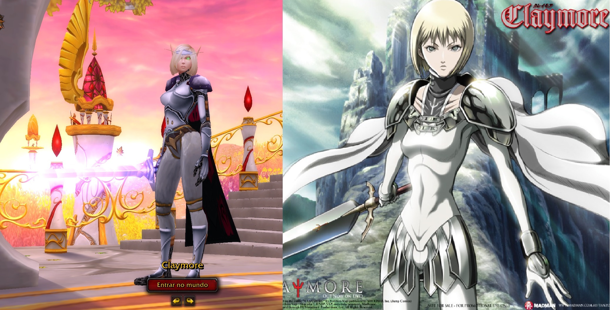 WoW Girl ~ Claymore @ goldrinn